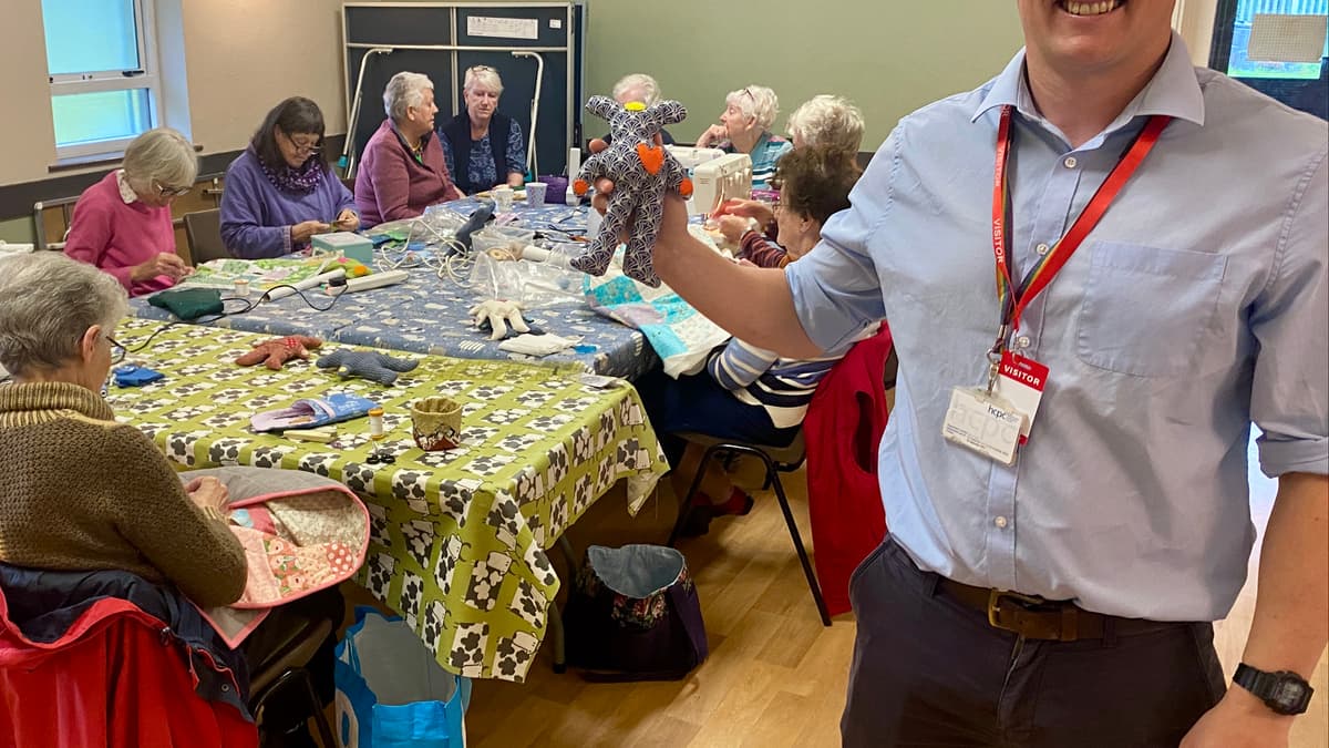 Saltash sewing group to the rescue after child therapy team runs out of ...