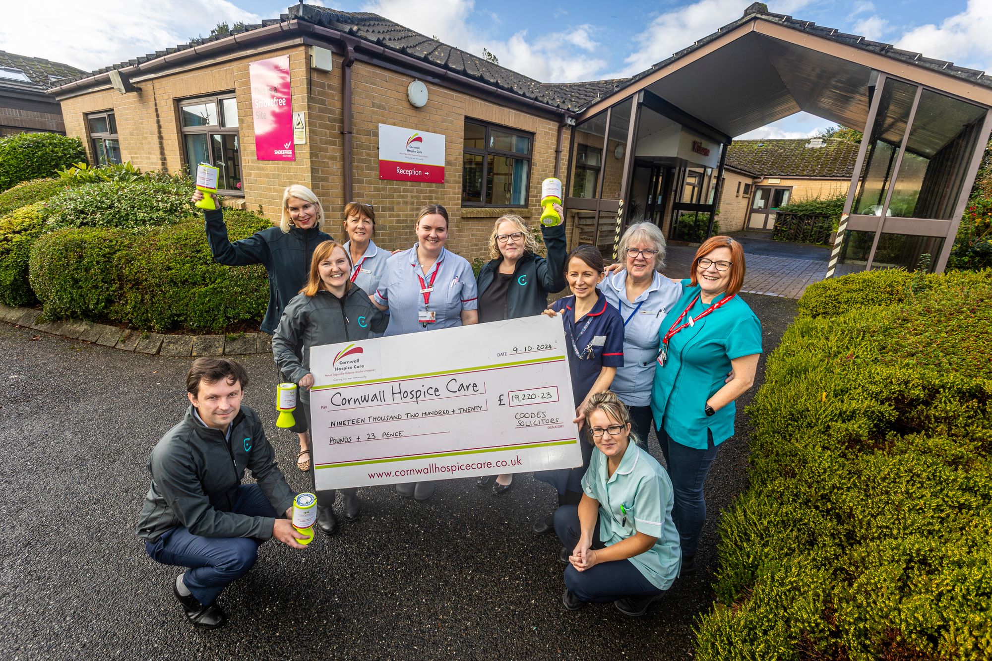 Staff at law firm offices raise more than £20,000 for hospices in ...