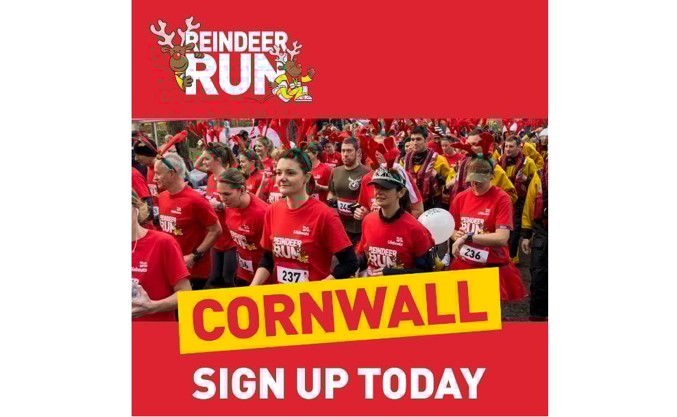People urged to join the fun at the RNLI Cornwall Reindeer Run | cornish-times.co.uk