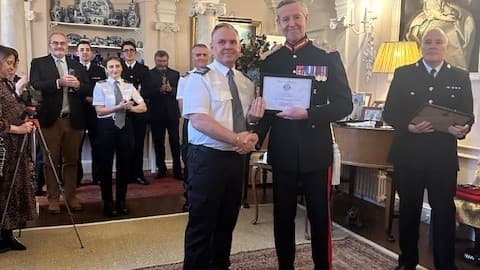 Work of Liskeard TSSO officer is highlighted at special ceremony ...