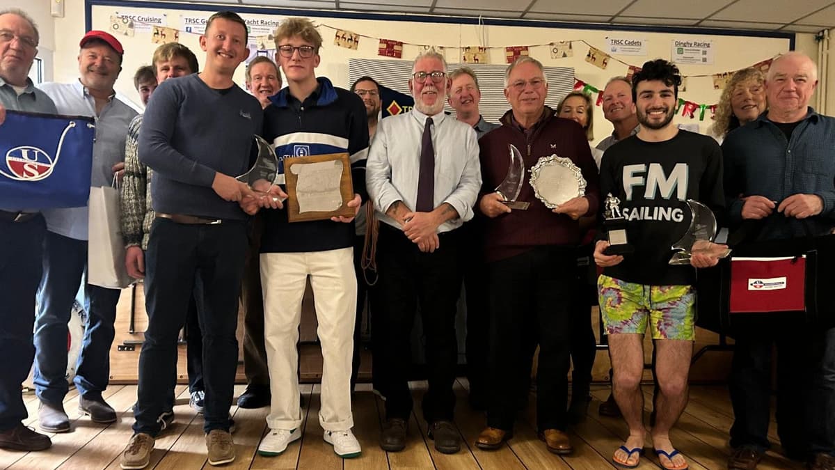 Saltash Sailing Club cleans up at PPSA awards evening | cornish-times.co.uk