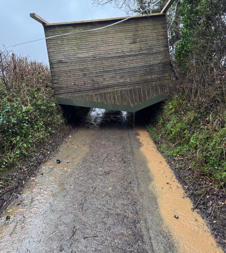 Storms and mini tornado bring chaos to Cornwall | cornish-times.co.uk
