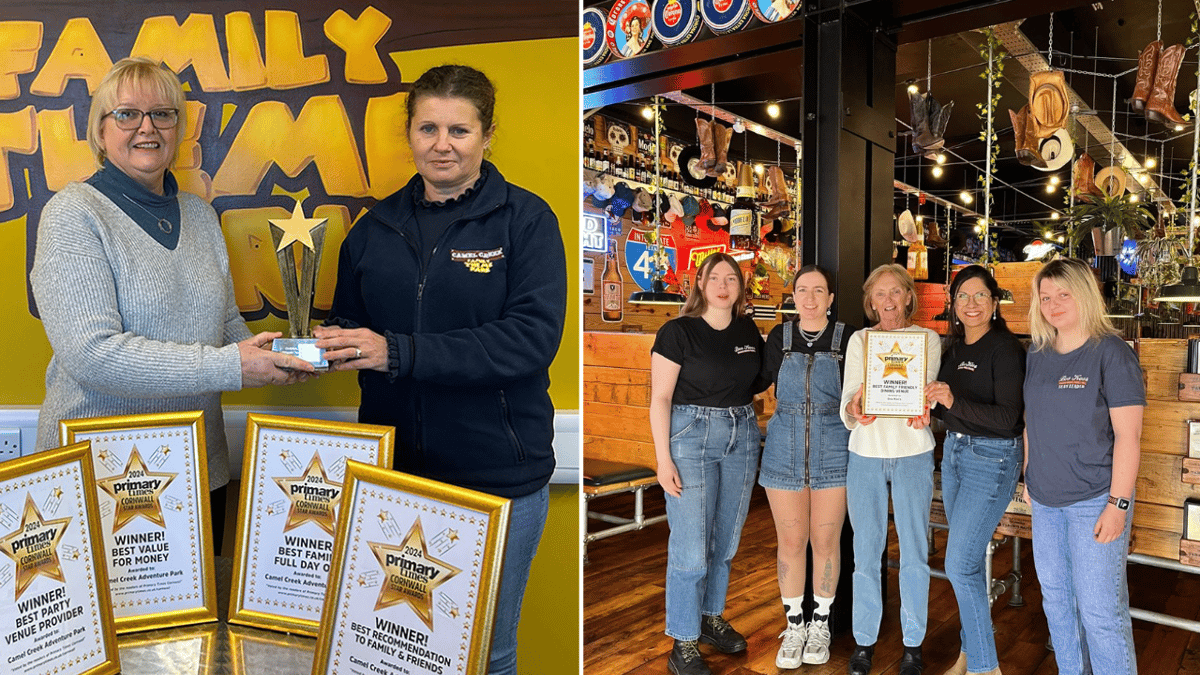 Cornwall's family attractions shine at Primary Times Awards | cornish ...