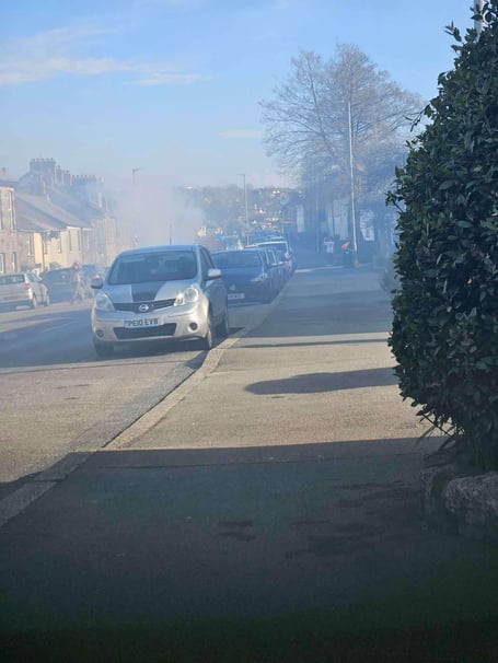 Severe delays in Bodmin after fire on A389- updates | cornish-times.co.uk
