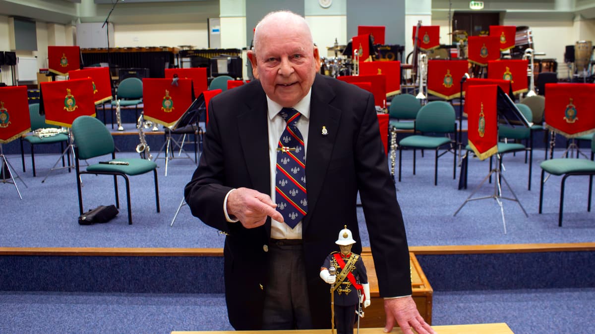 Former Royal Marines musician hopes to inspire the next generation ...