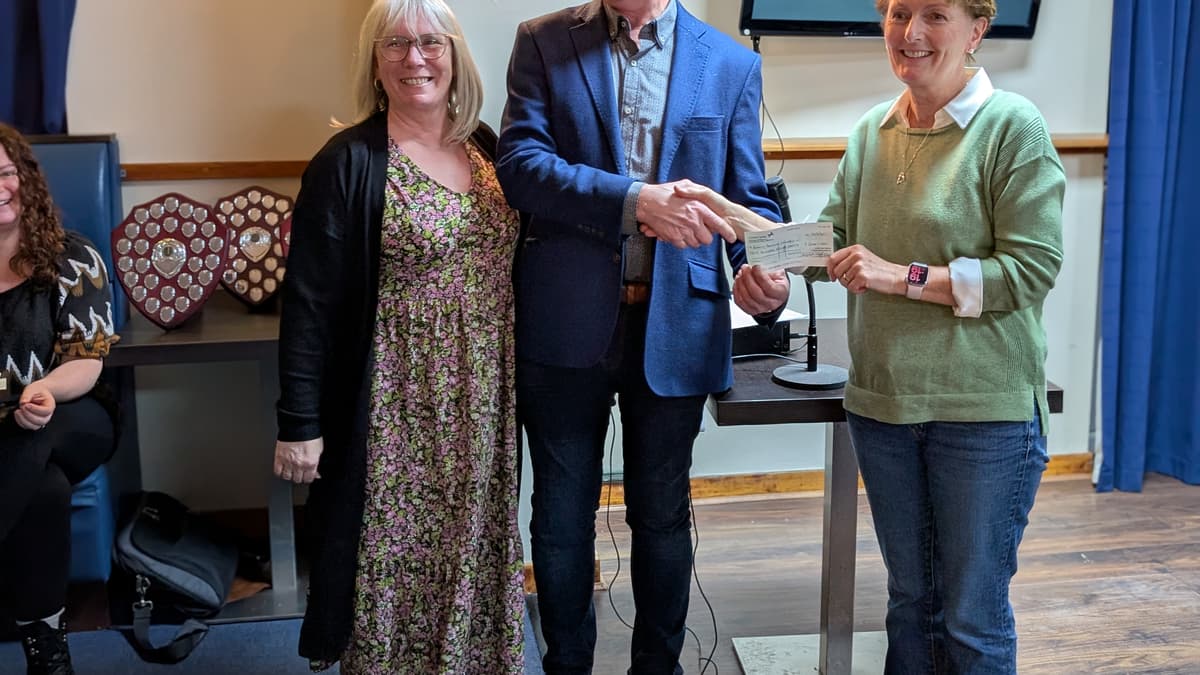 Bodmin community groups celebrate donations from proceeds of firework ...