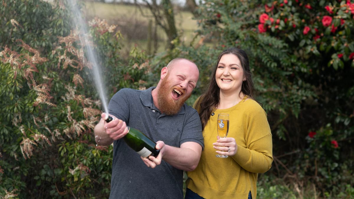 Liskeard father celebrates his million pound lunchbreak win | cornish ...