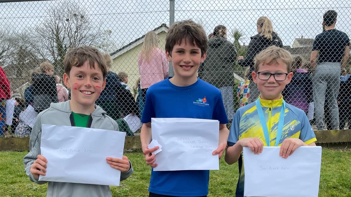 Rafe rules supreme in annual schools cross country race at Landrake ...