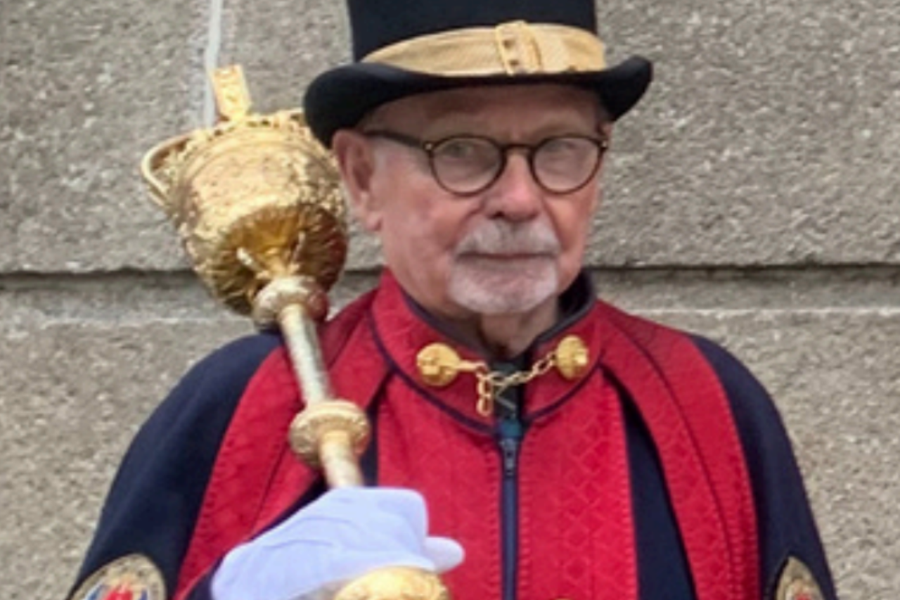 Brian Conner retires as Bodmin's mace bearer after 38 years | cornish ...