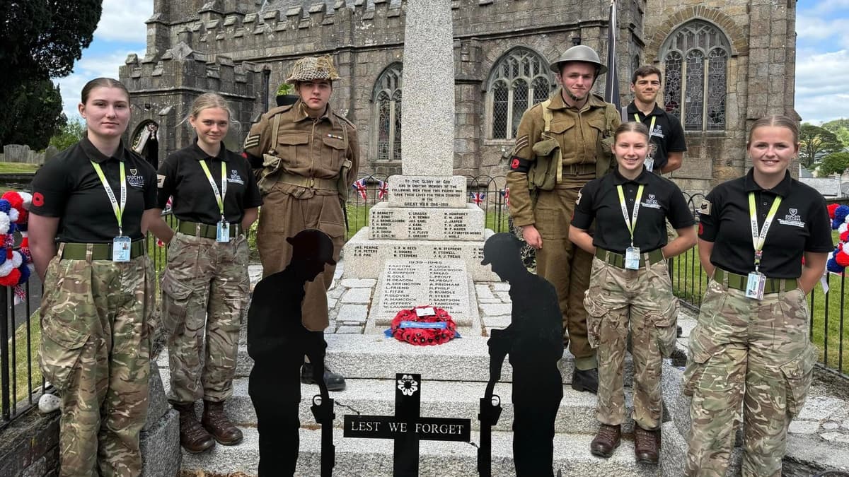 VE 80 Day celebrated in Callington with church service and blessing ...