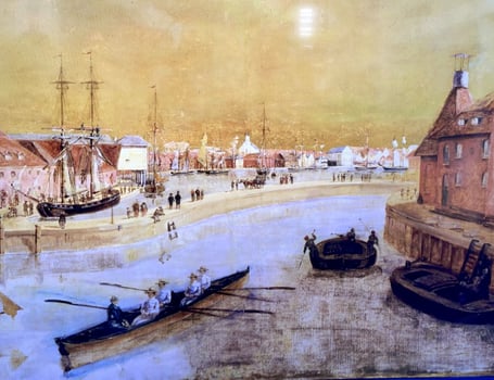 Saltash historian uncovers rare painting of rowing legend Ann Glanville ...