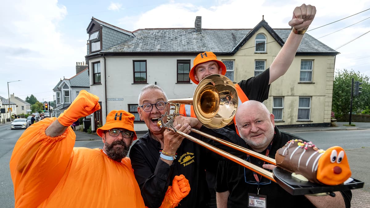 Band wins top trophy for second year running at contest in Cornwall ...