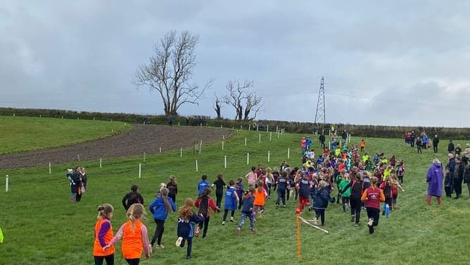 Runners ready themselves for latest Cross Country event at Cotehele ...
