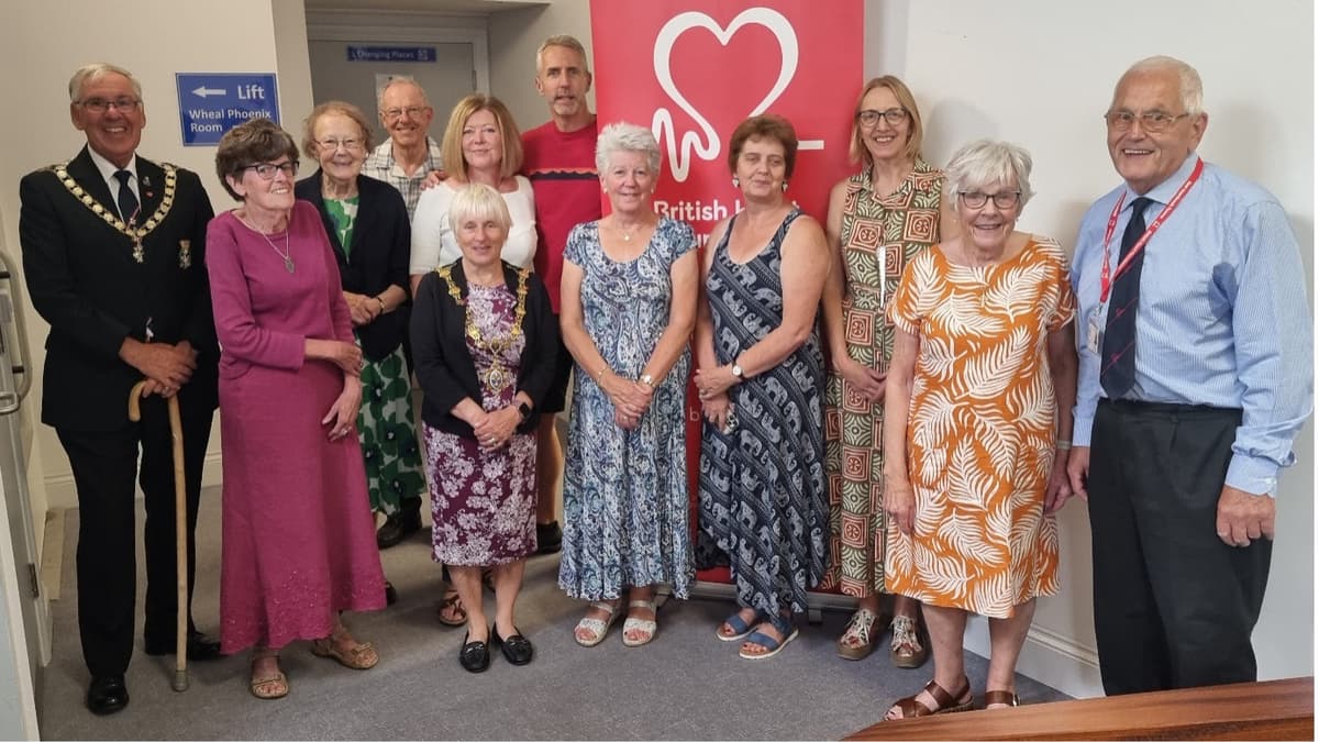 Liskeard branch of the British Heart Foundation celebrates 40th ...