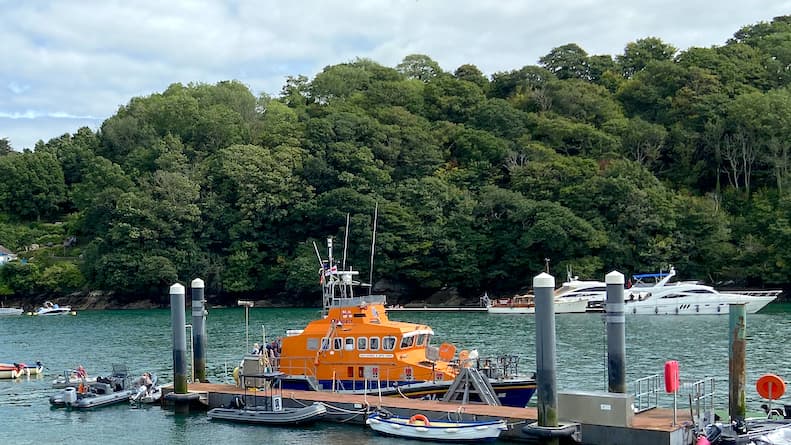 Spectacular sight promised as Fowey lifeboat departs after nearly three ...