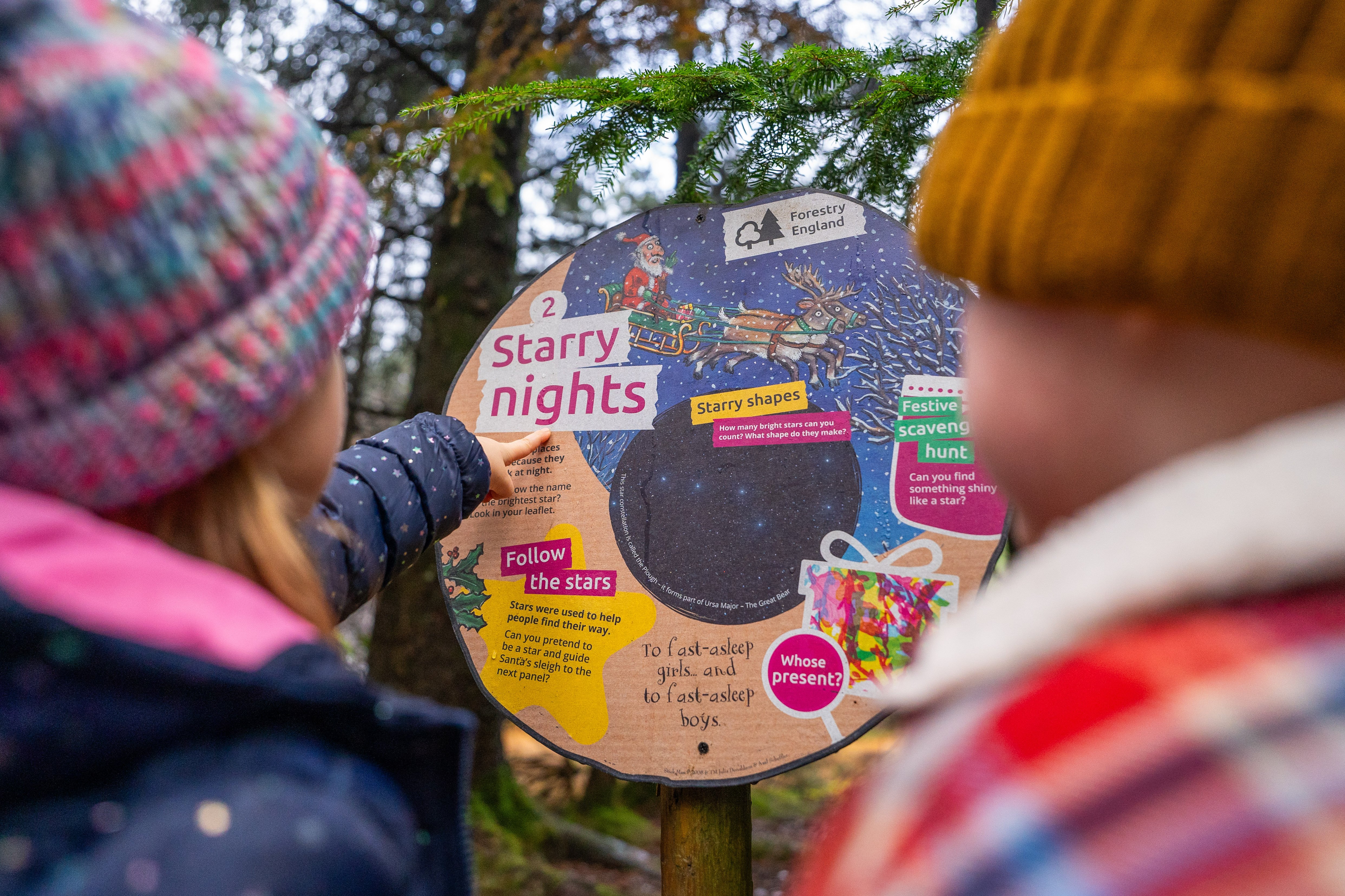 Stick Man brings Christmas magic to Cardinham Woods | cornish-times.co.uk