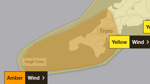 Amber 'danger to life' weather warning issued for Storm Goretti ...