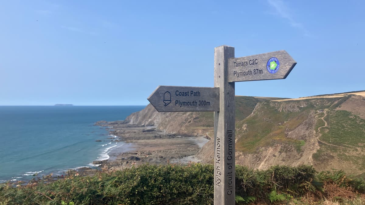Coastal Cornwall: The first and last bridges into and out of the county ...