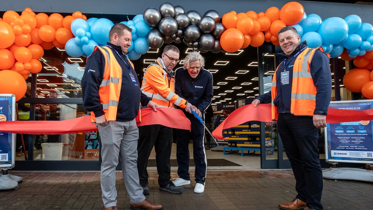 Football legends help Jewson celebrate branch relaunch in St Austell ...
