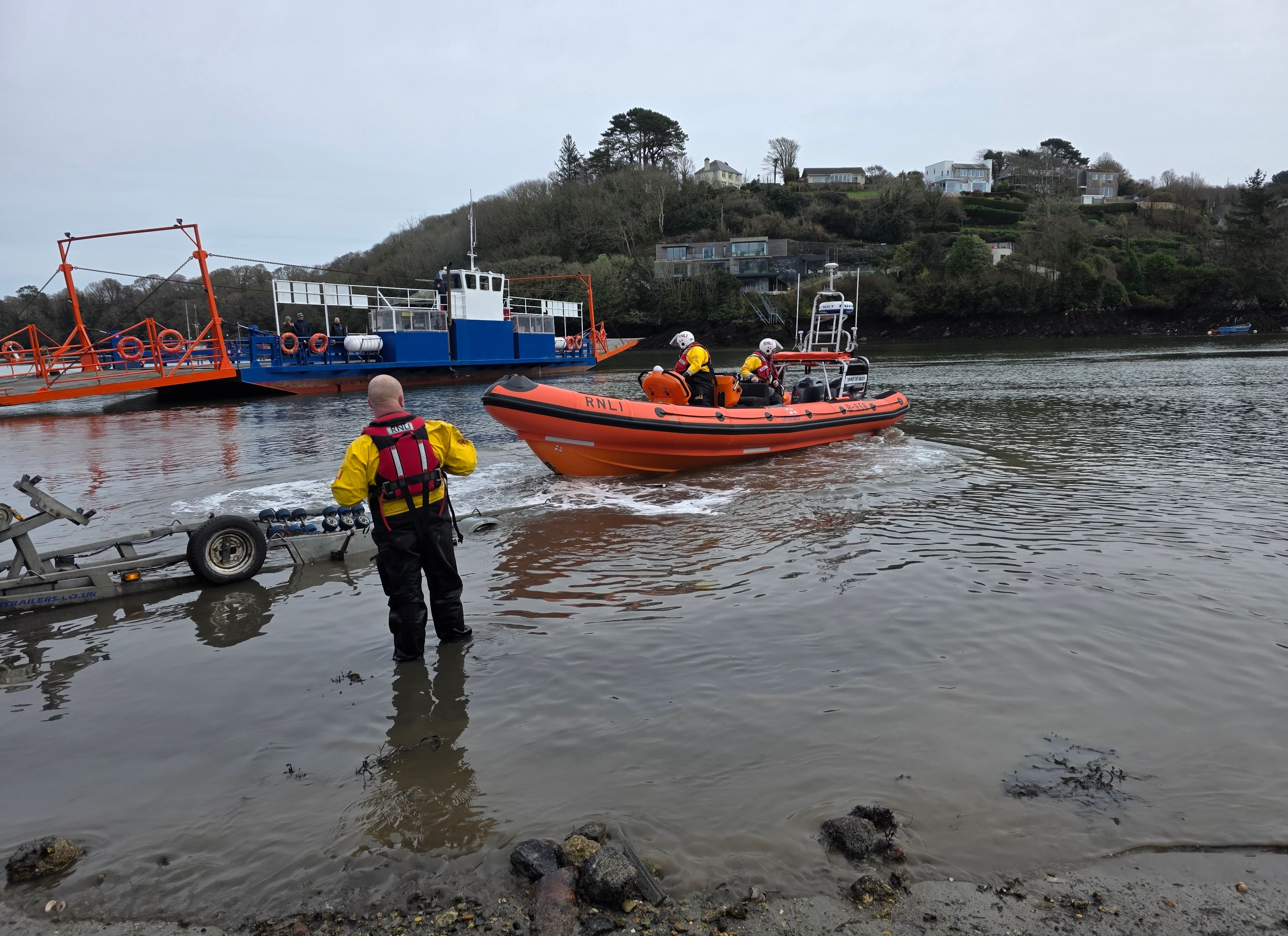 New Atlantic 85 lifeboat arrives in Fowey | cornish-times.co.uk