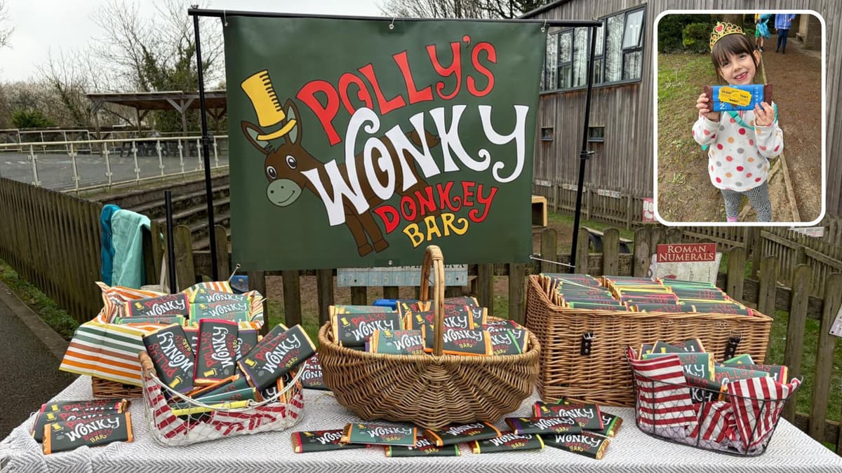 Sweet success as ‘Wonky Donkey’ chocolate bars delight pupils | cornish ...