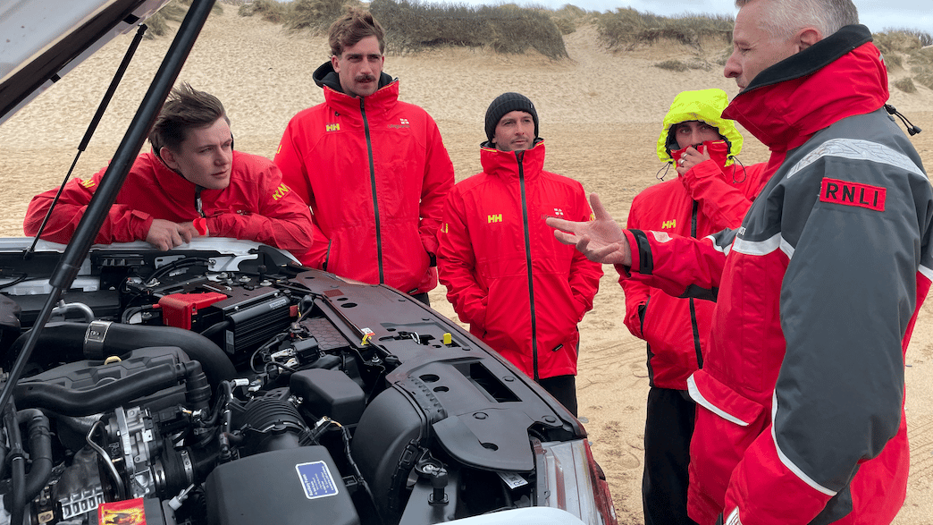 RNLI lifeguard service marks 25th anniversary with training exercise ...
