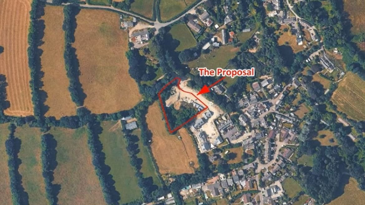 Metherell housing scheme approved despite public objections | cornish ...